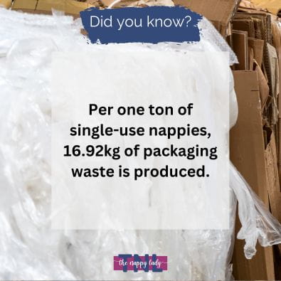 Waste Caused By Disposable Nappy Packaging - Nappy Lady