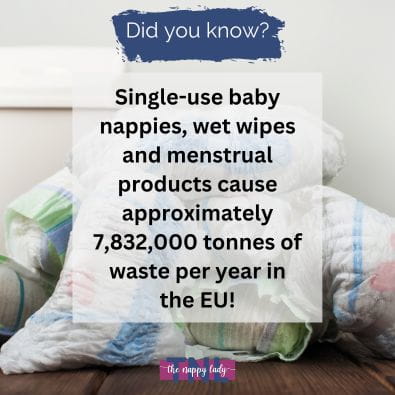 How Much Waste Do Disposable Nappies Create Each Year