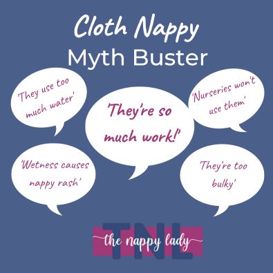 Cloth Nappy Myth Busting by The Nappy Lady