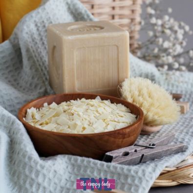 Soap Flakes & Reusable Nappies - The Nappy Lady