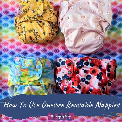 How To Use One Size Reusable Nappies - Photo Guide