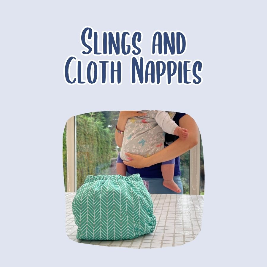 Using Baby Slings / Carriers & Cloth Nappies - Nappy Lady