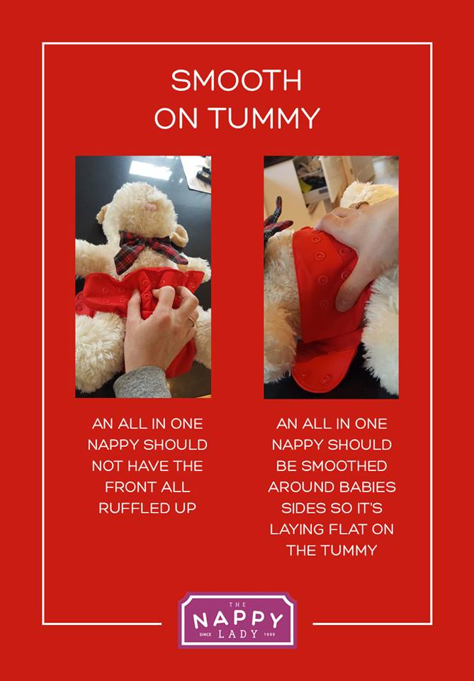 Reusable Nappy Fitting Guides by The Nappy Lady UK