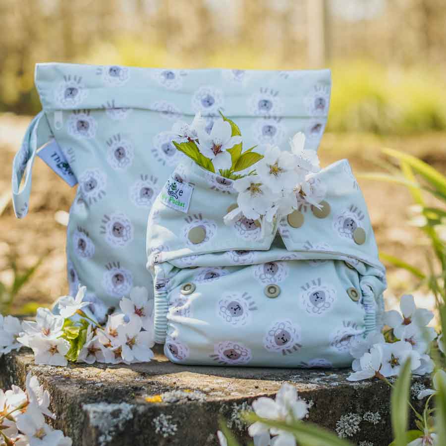 Nappy Wet Bags - Nappy Storage for home, childcare & trips