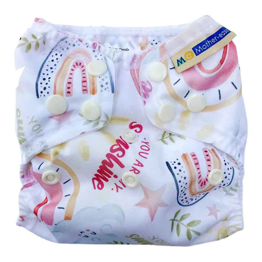 Newborn Wizard Uno Staydry All-In-One Nappy by Mother-ease