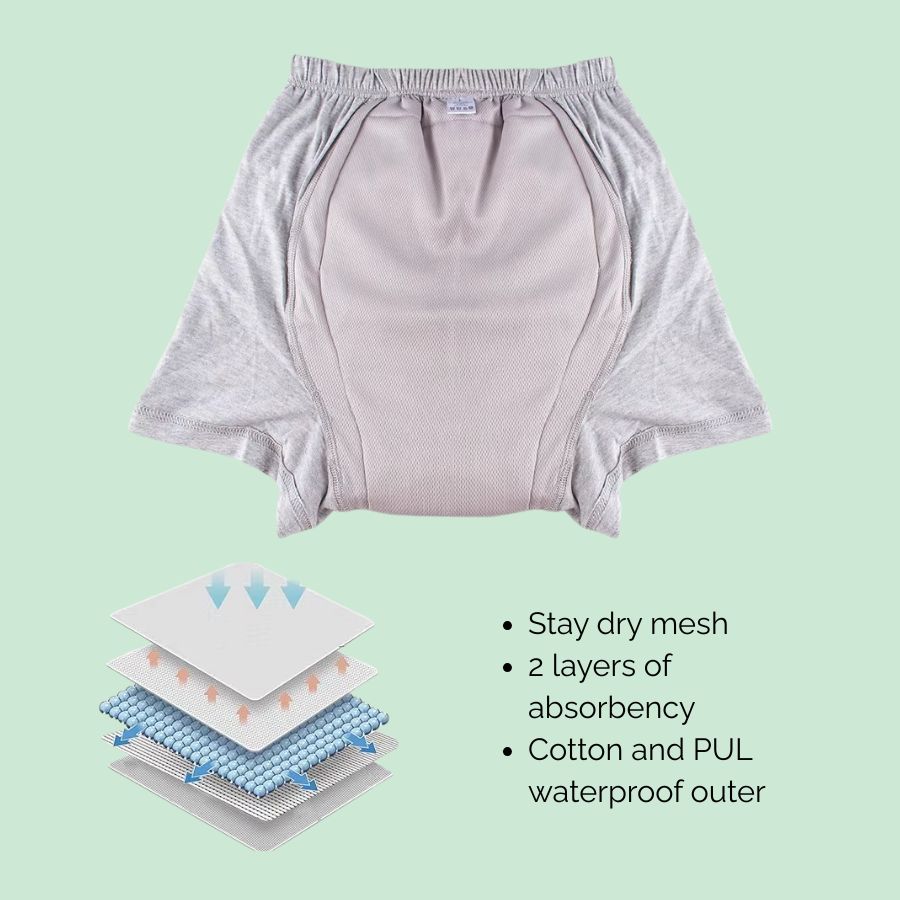 Washable Nappies for Adult Incontinence - The Nappy Lady