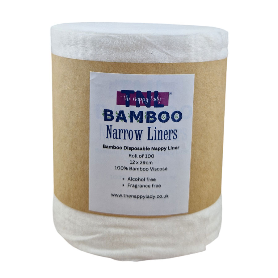 Bamboo Narrow Nappy Liners - The Nappy Lady
