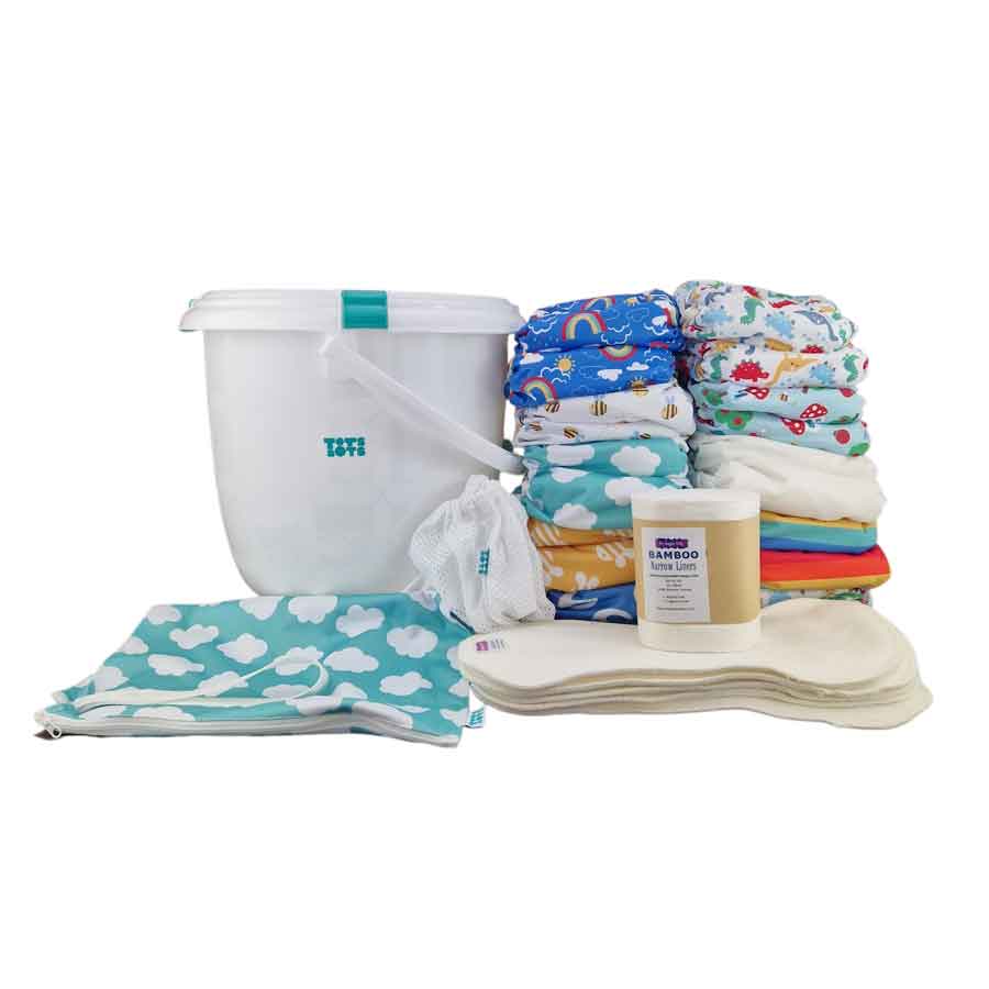 Complete Hero Reusable Nappy Kit by Tots Bots- The Nappy Lady