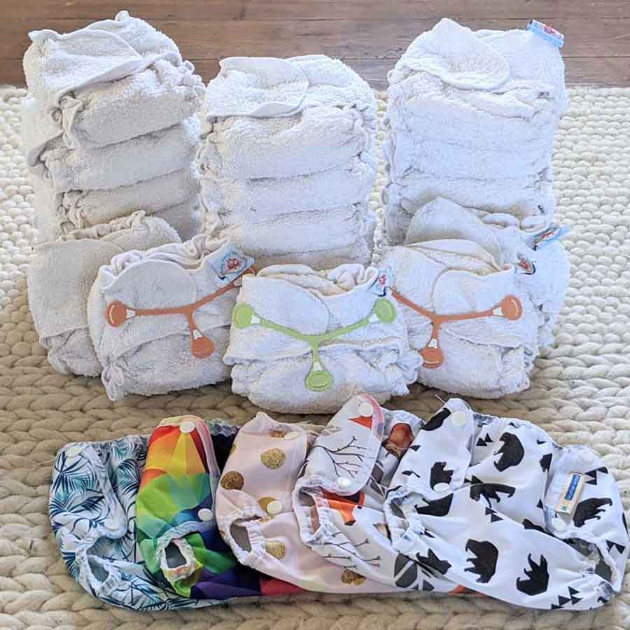 Bimbles Newborn Reusable Nappy Hire - The Nappy Lady