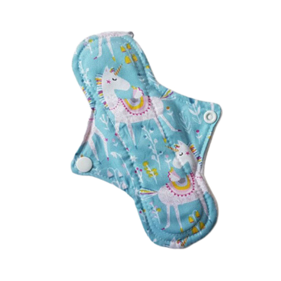 Eco Rainbow 9in Regular PLUS Menstrual Pad - The Nappy Lady