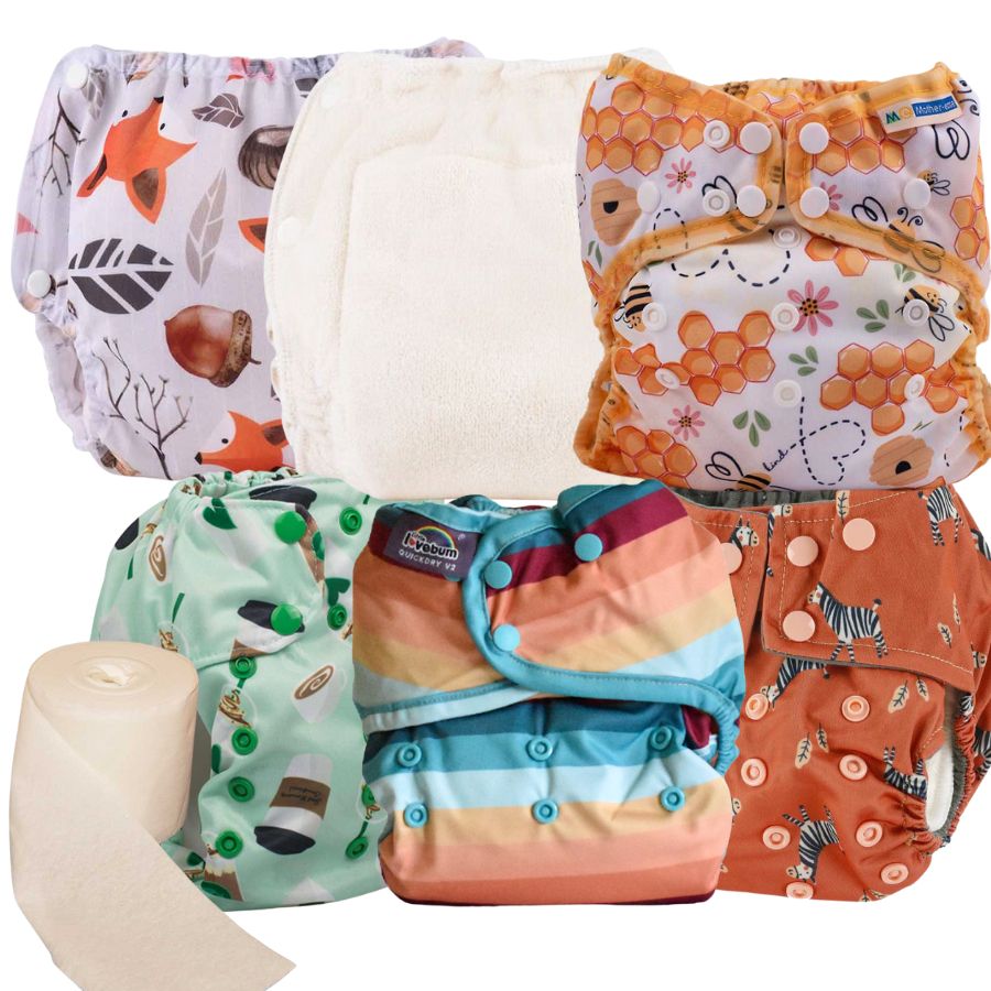 Real Nappies for London £70.00 Nappy Kit - The Nappy Lady