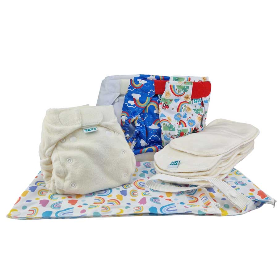Tots Bots One Size Value Nappy Starter Kit -The Nappy Lady