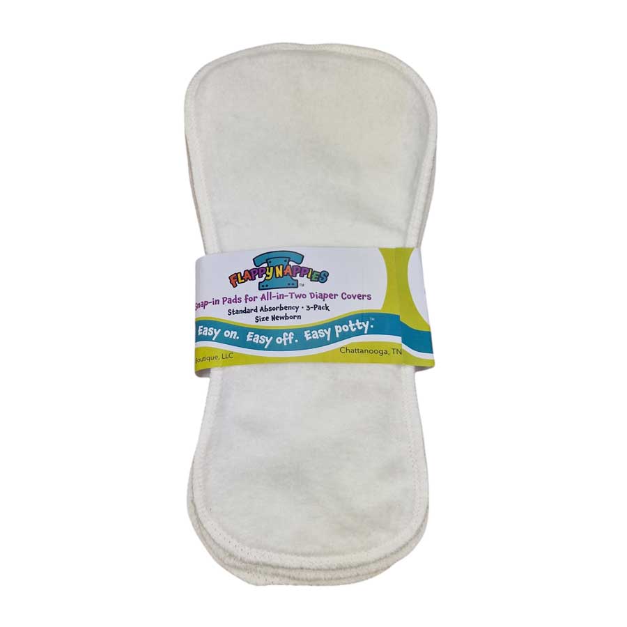 Flappy Nappies All In Two Snap In Pads For EC: Nappy Lady