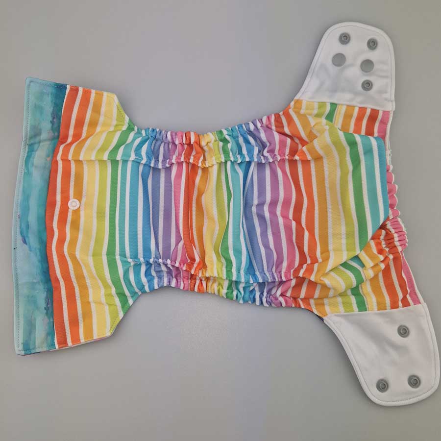 Little Lovebum Popper & Pocket | All In Two & Pocket Nappy