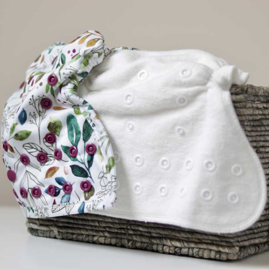 Nox Hemp Fitted Reusable Night Time Nappy - The Nappy Lady
