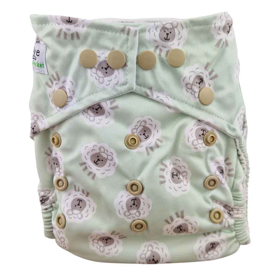 WITHOUT INSERTS Poplar OneSize Pocket Nappies - The Nappy Lady