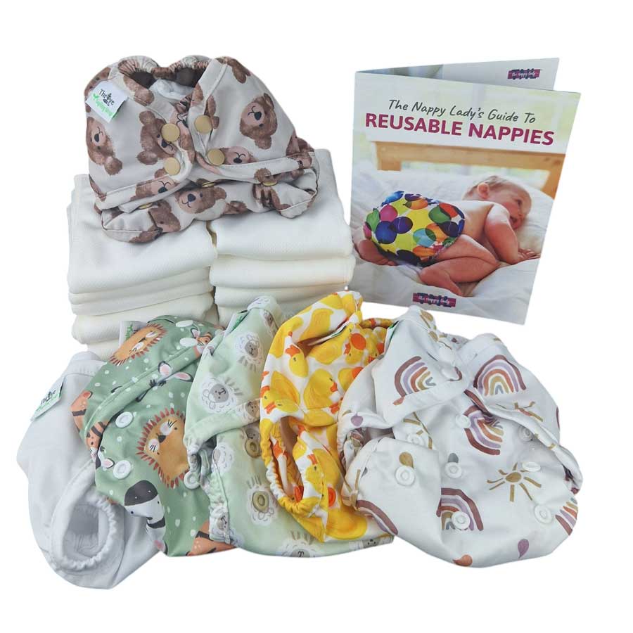 Sapling Newborn Nappy Pack by Thrive - The Nappy Lady