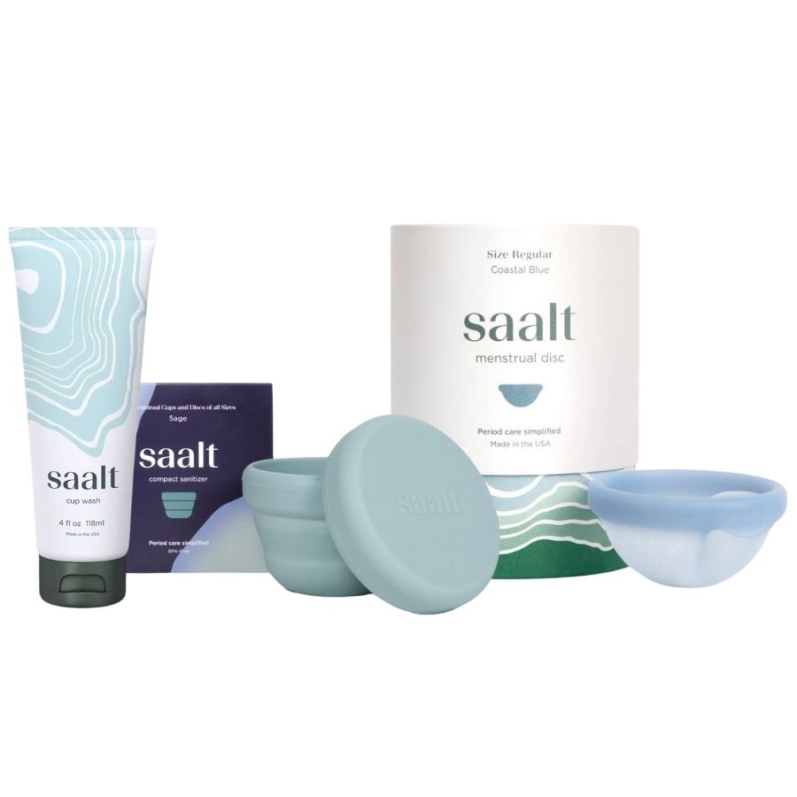 Saalt Menstrual Disc Bundle - UK Stockist - The Nappy Lady