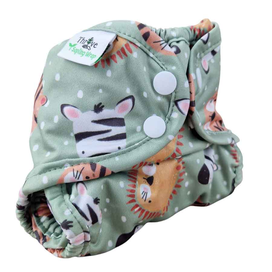 Sapling Newborn Reusable Nappy Wrap By Thrive: The Nappy Lady