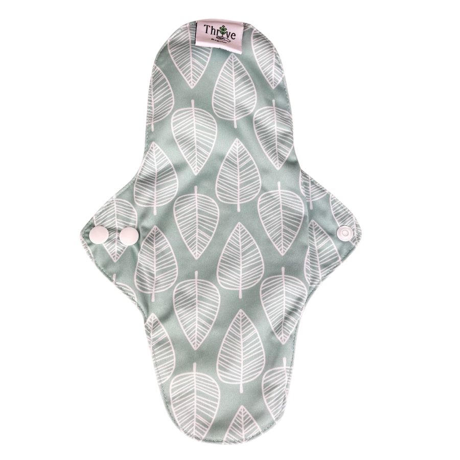 Seaweed Topped Regular Thrive Menstrual Pads By Thrive - The Nappy Lady