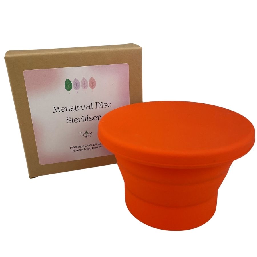 Menstrual Disc Collapsible Steriliser by Thrive:Nappy Lady