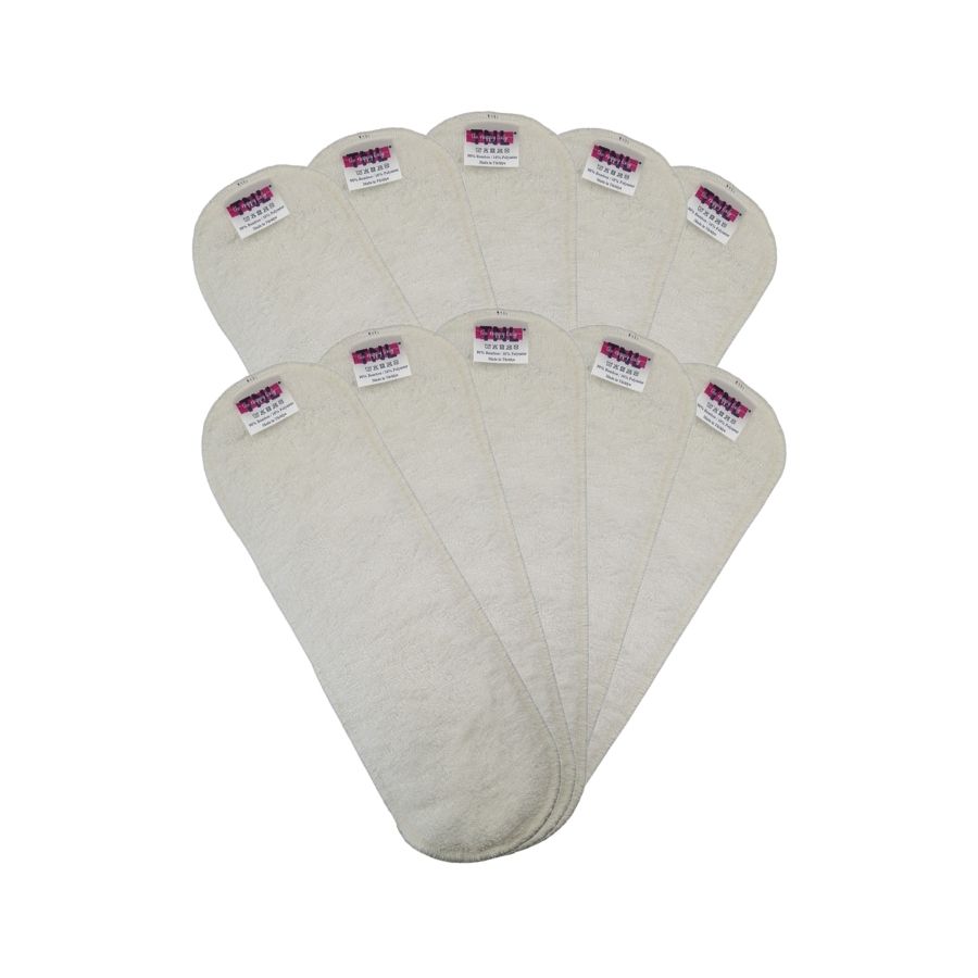 Triple Layer Bamboo Boosters By The Nappy Lady
