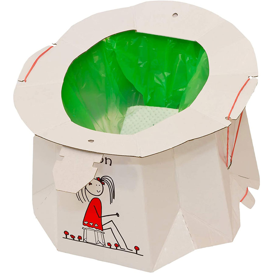 Tron Disposable Potty: For little emergencies on the go!