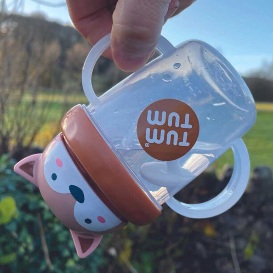 Tum Tum Tippy Up Sippy Cup with weighted straw- The Nappy Lady