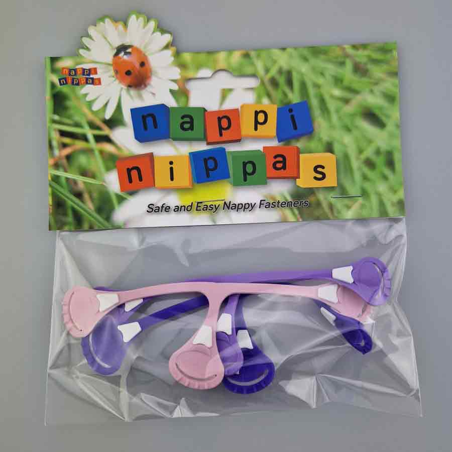 Nappi Nippas (Snappis): Nappy Fastener - The Nappy Lady