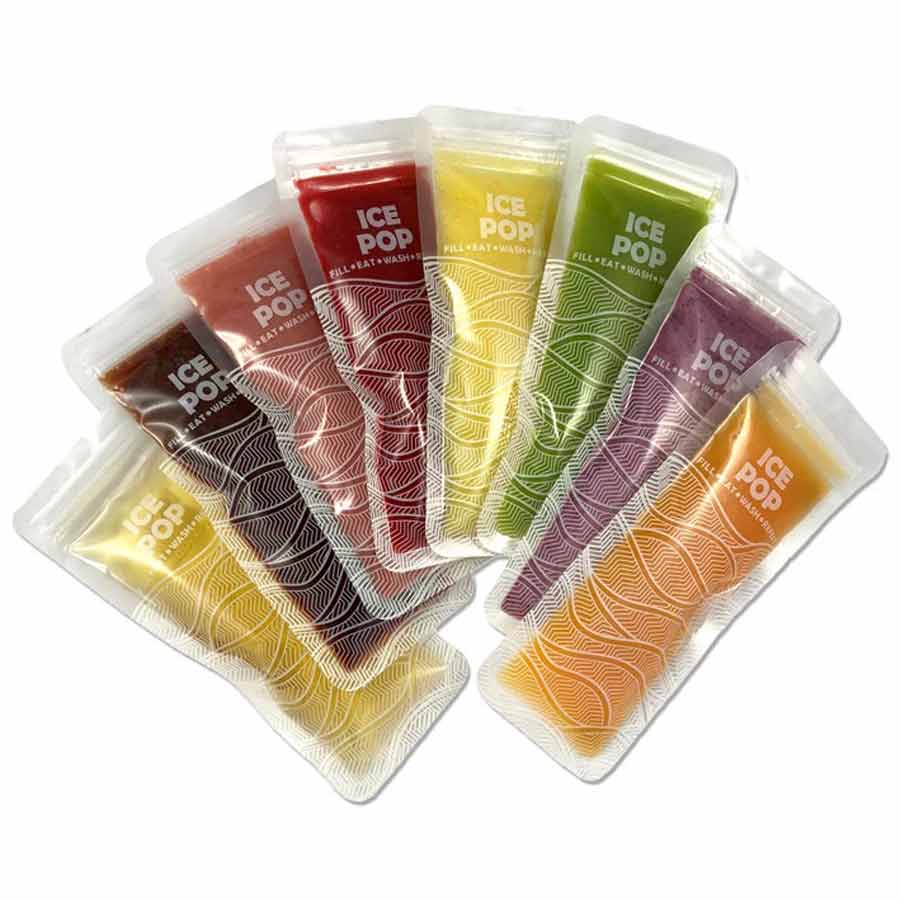 Nom Nom Kids Reusable Wave Ice Pop Bags - The Nappy Lady