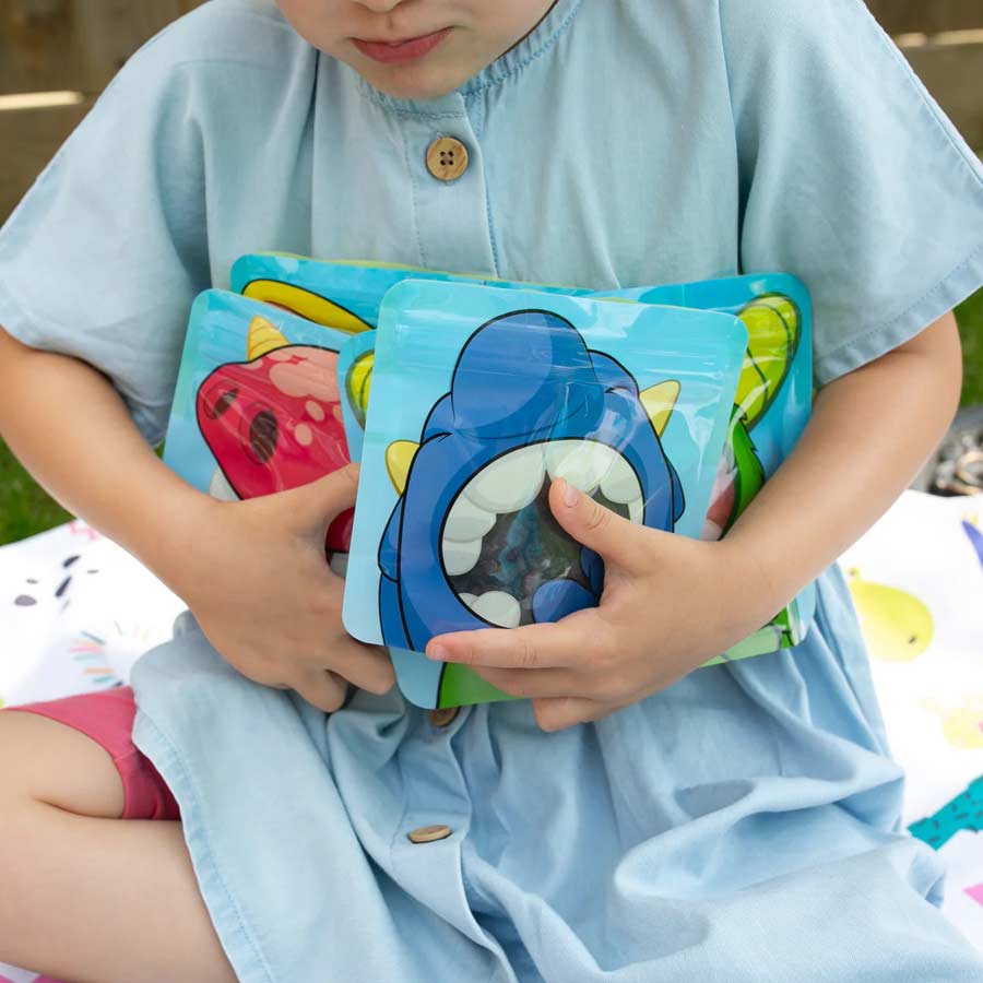 Nom Nom Reusable Monster Food Bags Collection - NappyLady