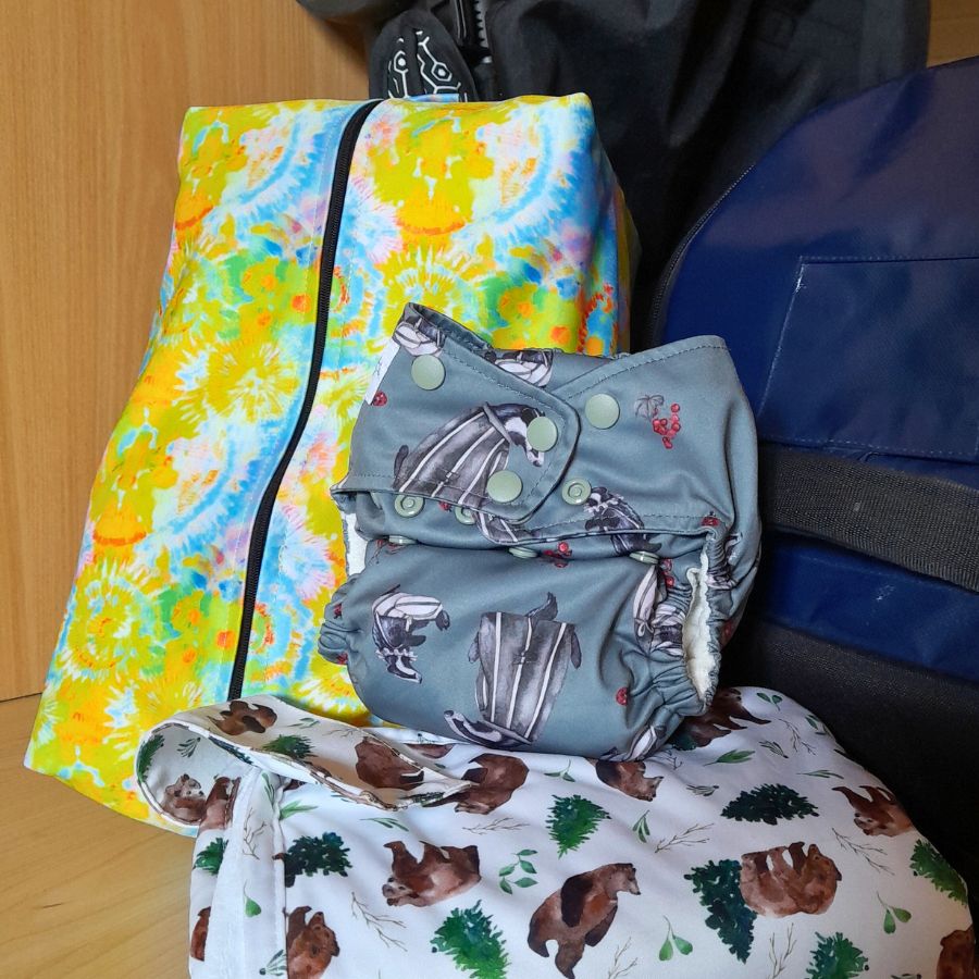 Nappy Wet Bags - Nappy Storage for home, childcare & trips