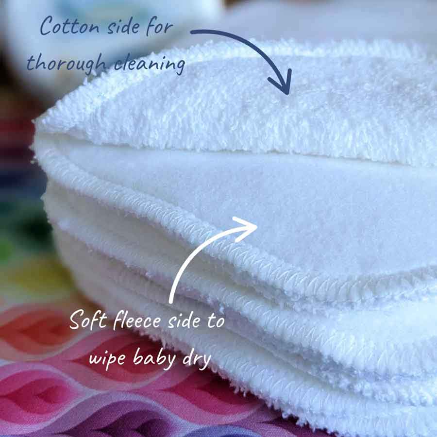 Beginners Guide To Reusable Wipes - The Nappy Lady
