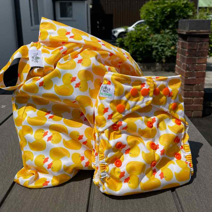 Nappy Wet Bags - Nappy Storage for home, childcare & trips