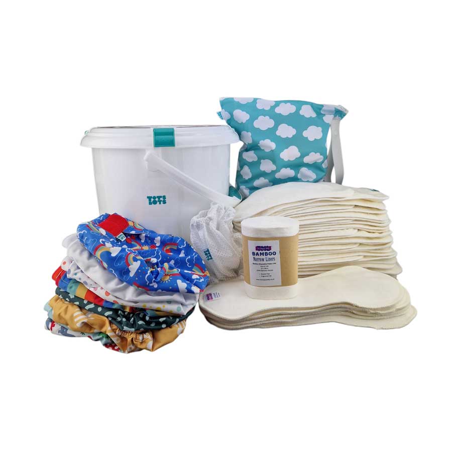 Complete Tots Bots Nappy Pad Day Kit- The Nappy Lady